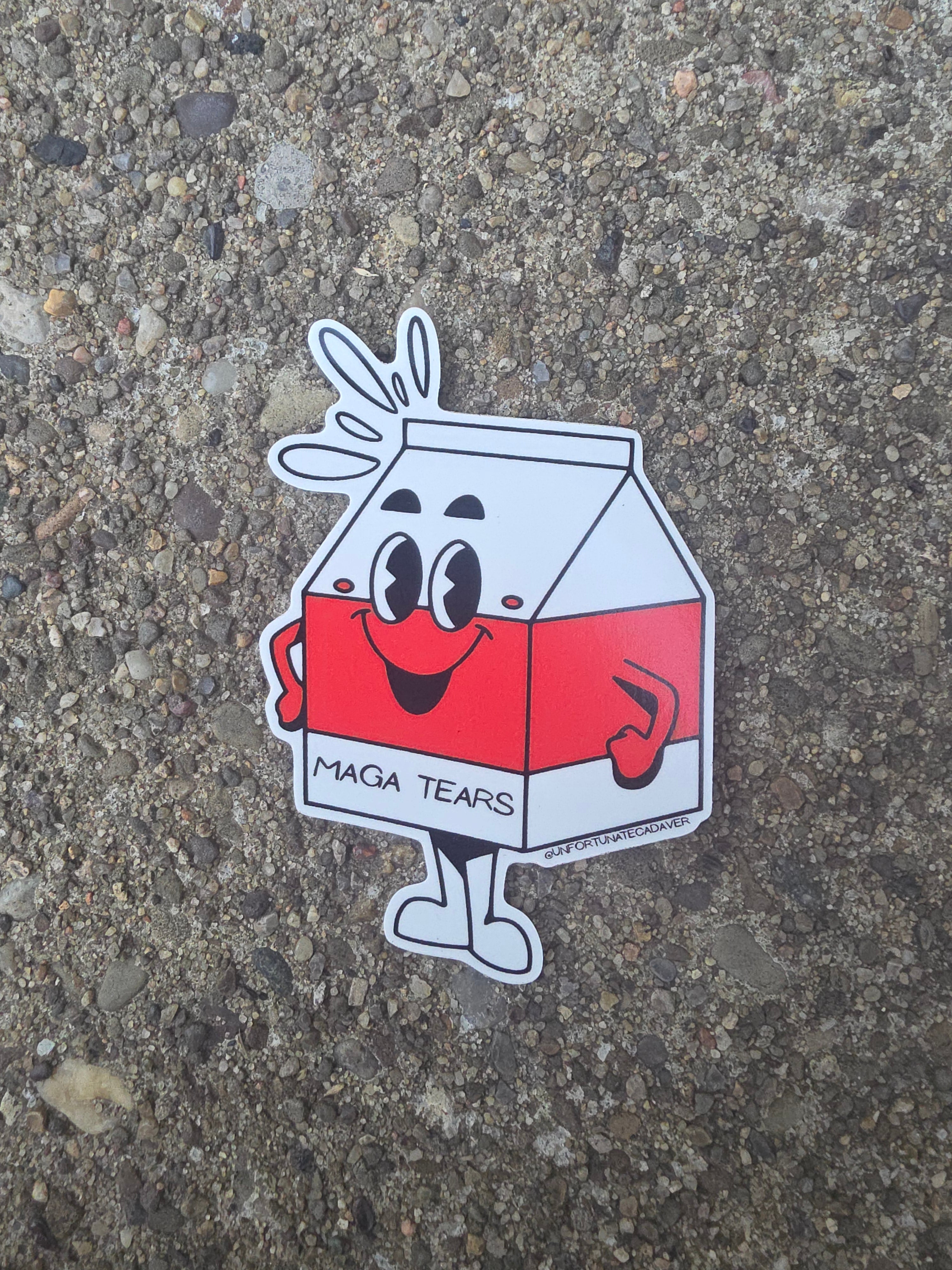 'Tears’ Juicebox Sticker – Unfortunate Cadaver
